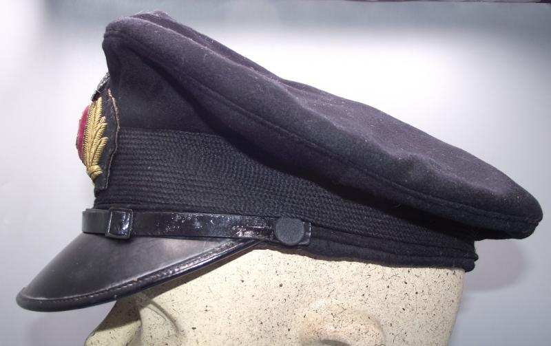 Crow Valley Militaria | WW2 British Merchant Navy Visor Cap.