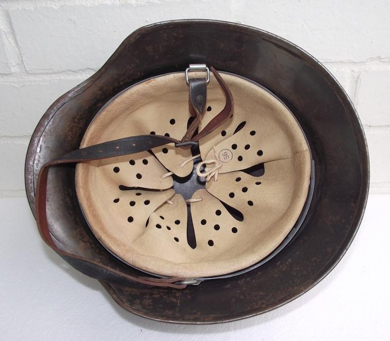 Crow Valley Militaria | West German M53 Steel Helmet.