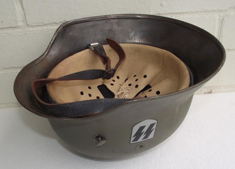 Crow Valley Militaria | West German M53 Steel Helmet.