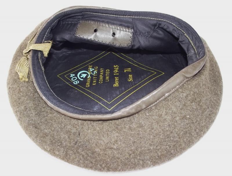 Crow Valley Militaria | Unissued 1945 Dated Canadian Beret.